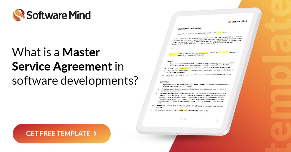 Master Service Agreement (MSA) Template